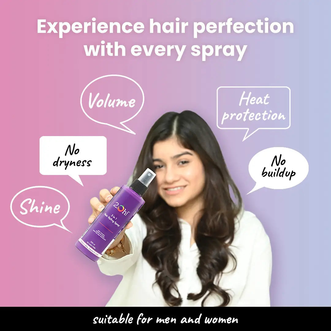 Buy 2.Oh! 3 in 1 Hair Styling Spray 200 ml Online