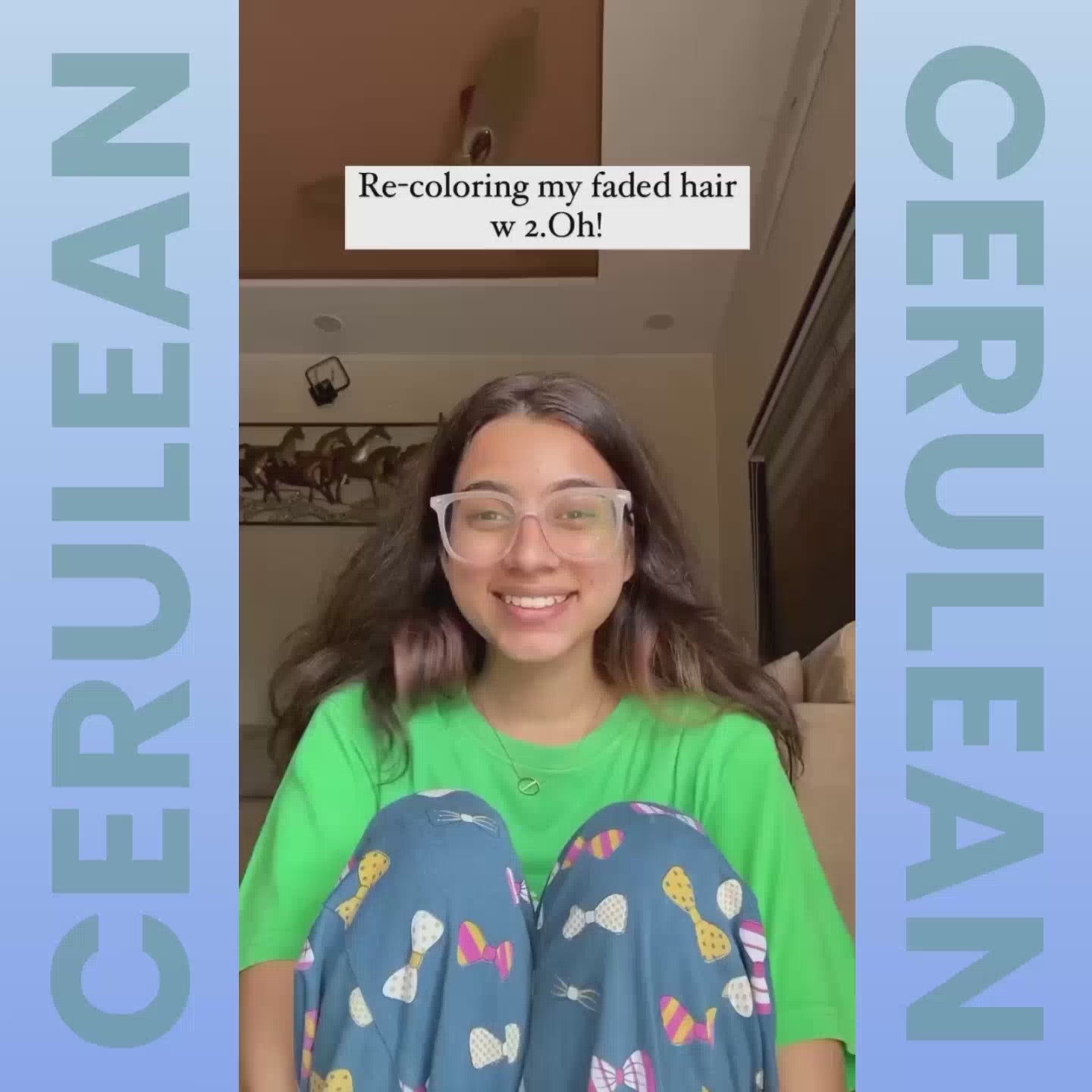 Cerulean DIY Combo : Hair Bleach Kit + Semi Permanent Hair Color – 2.Oh!